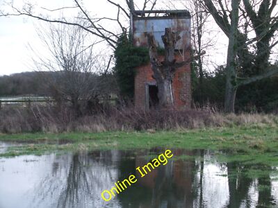 Photo 6x4 Derelict water tower, Hannington Wick Small brick building ...