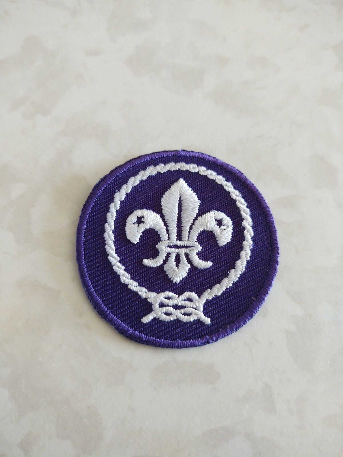 Purple World Scouting Insignia Crest Boy Scouts of America BSA Camp ...