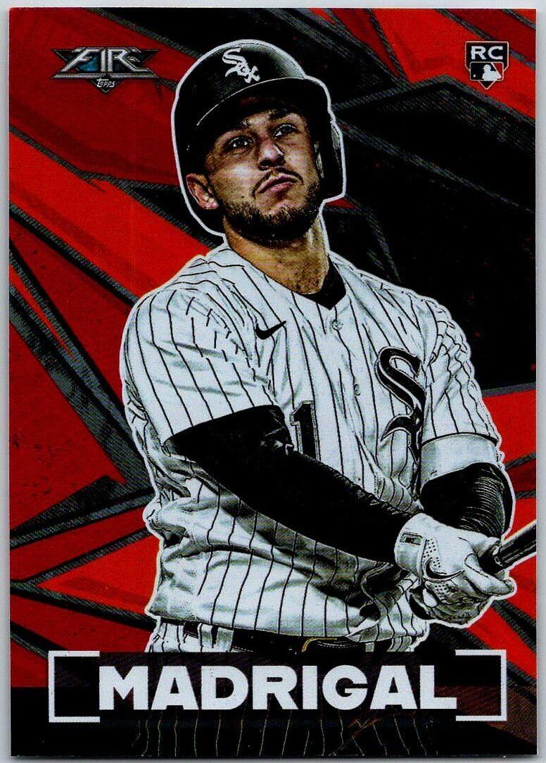 2021 Topps Fire - Nick Madrigal #88 Magenta /25 (RC) for sale online | eBay