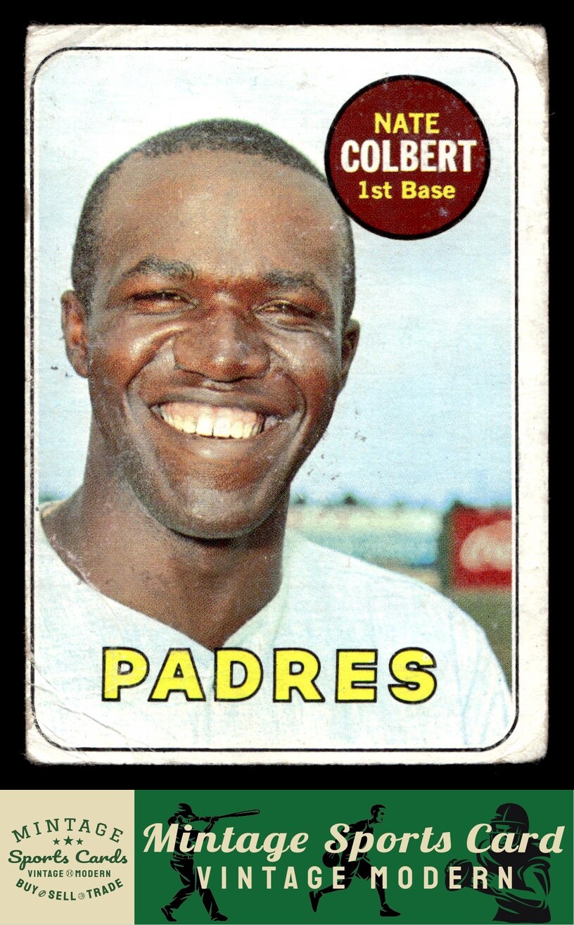 1969 Topps - Nate Colbert - #408 San Diego Padres | eBay
