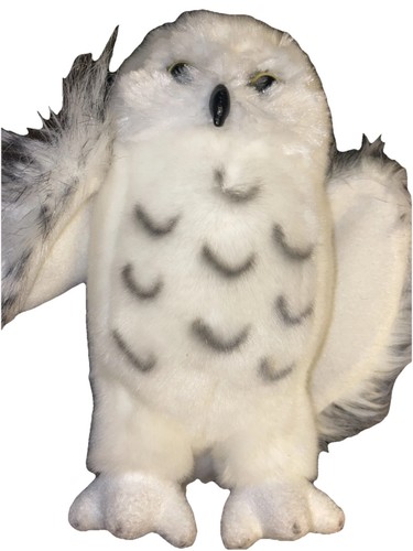 Douglas Snowy Owl. Very real, 10 inches Wizard Plush. Elegant and ready ...