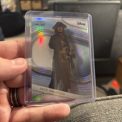 2025 Topps Disney Chrome #3 Jack Sparrow Johnny Depp Refractor | eBay UK