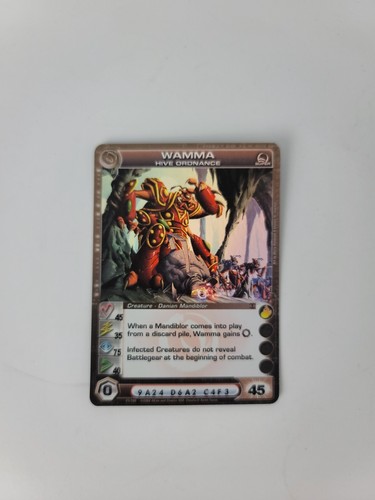 Chaotic TCG Wamma Hive Ordnance | eBay