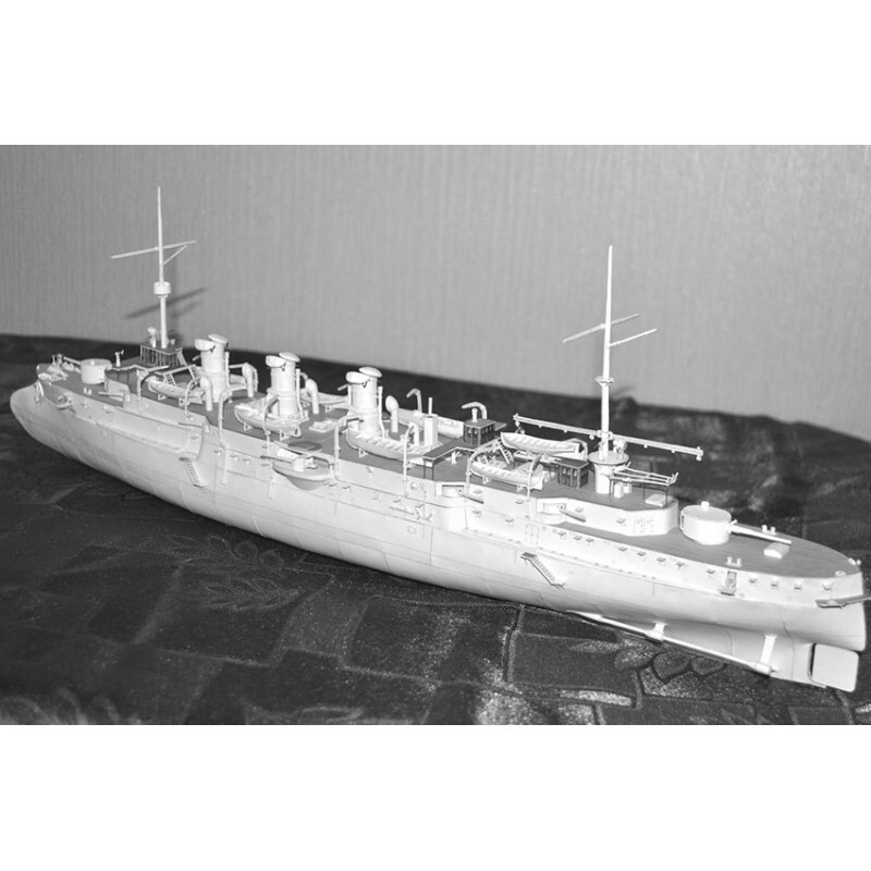 OREL 284 1/200 Armoured cruiser Pothuau France, 1897 Paper model kit | eBay