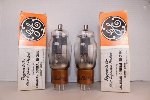 QTY 2 - GE - TYPE 807 - RADIO / VACUUM TUBE - TV7 TESTED - EXPLOSIVE ...
