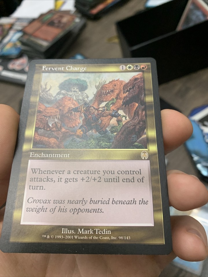 Fervent Charge NM MTG Apocalypse Magic | eBay