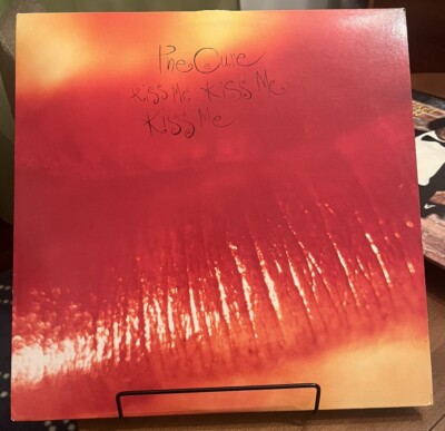 The Cure Kiss Me Kiss Me Kiss Me 2 Double Lp Elektra 60737-1 Inners ...