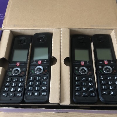 BT Advanced Quad Digital Cordless Phone Nuisance Call Blocker Answering ...