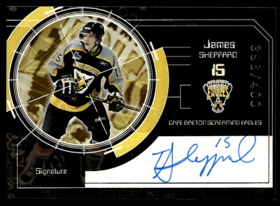 2005-06 Extreme #S-13 James Sheppard Rookie 396/400 Auto | eBay