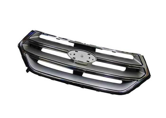 For Ford Edge 2015-2018 Chrome Front Bumper Center Mesh Grille Grill ...