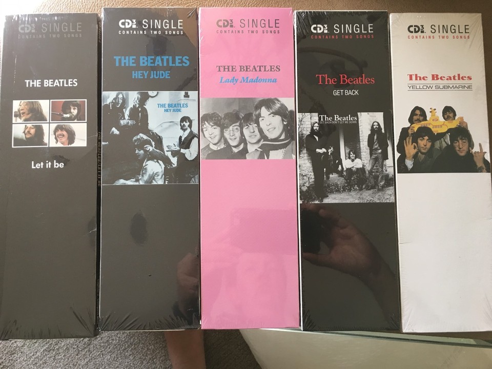 BEATLES COMPLETE 3" CD STILL SEALED IN LONG BOX SET ALL 22 TITLES ...