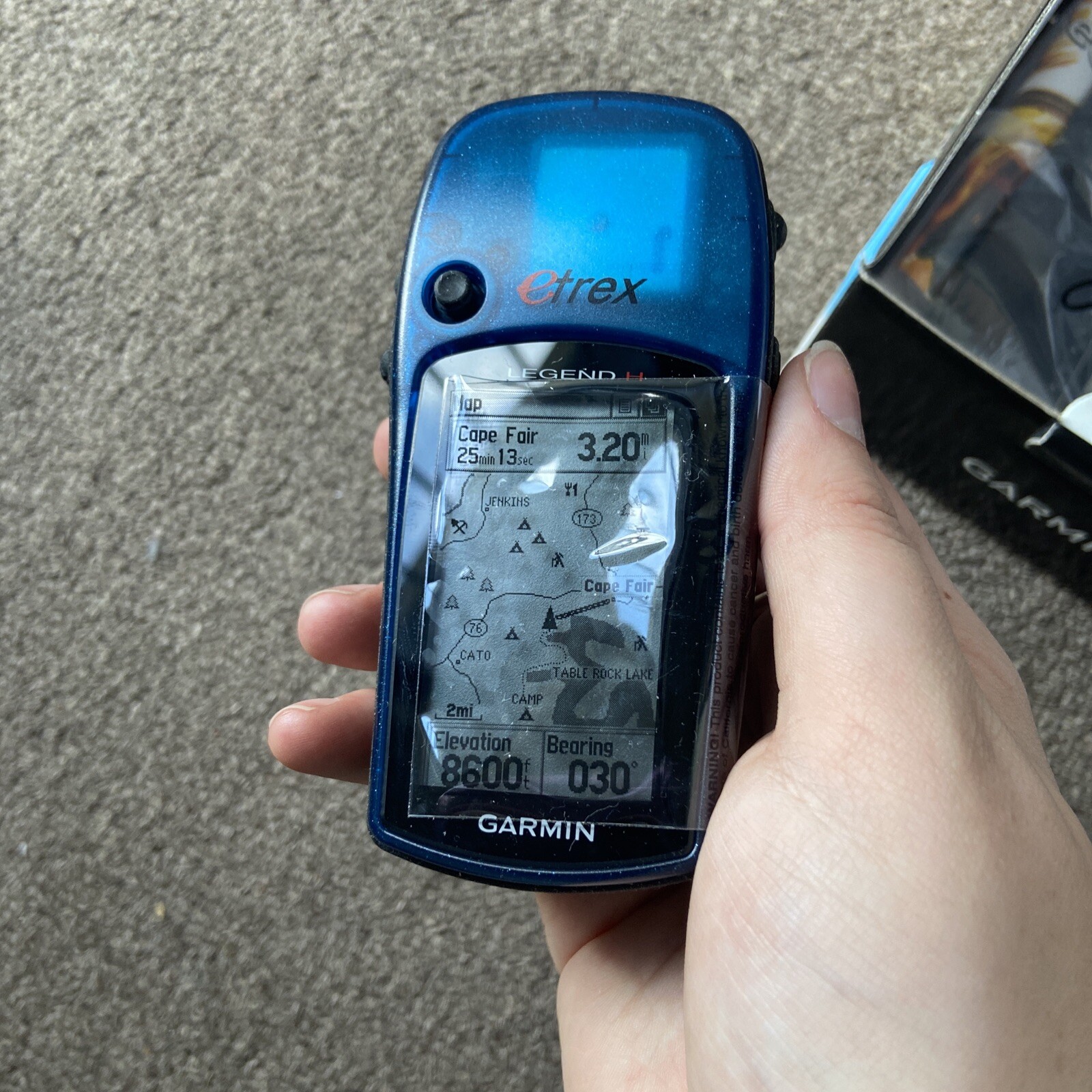 Garmin eTrex Legend H Handheld GPS Rugged Durable High Sensitivity ...