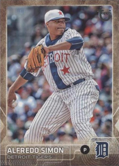 2015 Topps - Alfredo Simon #654 Throwback Variations for sale online | eBay