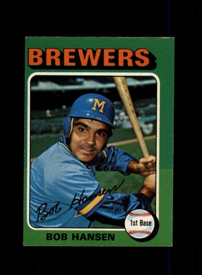 1975 BOB HANSEN O-PEE-CHEE #508 BREWERS *R6272 | eBay