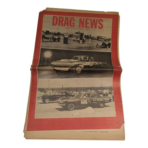 1965 Drag News April Vol 10 No 48 Racing Magazine Dragster Vintage | eBay