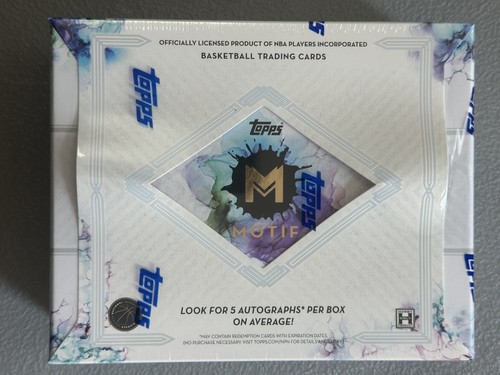 2023-24 Topps Motif Basketball Hobby Box Sealed Wembanyama RC Year | eBay