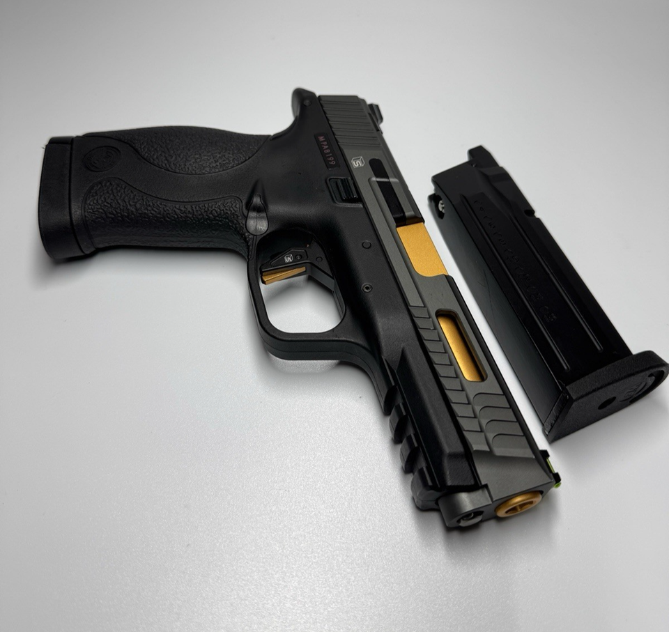 Custom WE Tech SAI M&P Big Bird Gas Blowback Airsoft Pistol- RARE | eBay