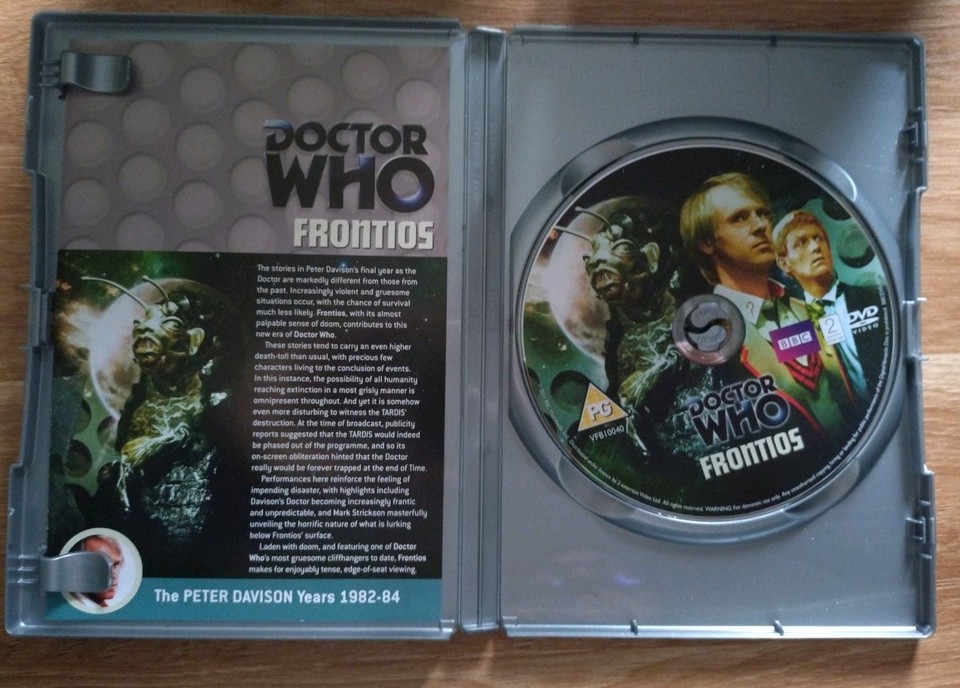 Doctor Who Frontios DVD | eBay UK