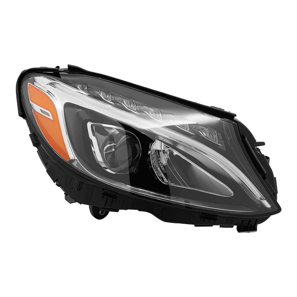2015 2016 2017 2018 Mercedes Benz C-Class C300 LED Headlights Right ...