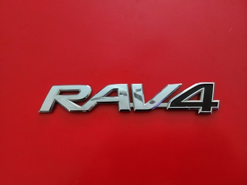 2006-2012 TOYOTA RAV4 REAR GATE TRUNK CHROME EMBLEM LOGO BADGE SIGN OEM ...