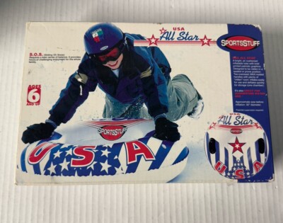 SportsStuff 30" Snow Tube Sledding USA All Star Water Tube Float NEW ...