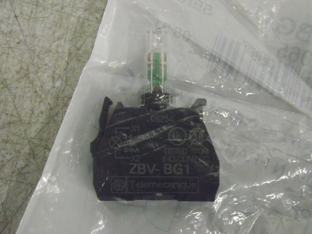 Schneider Electric ZBVBG1 Lamp Module 22mm 24-120vac/dc White LED for ...