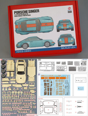 Hobby Design 1/24 Singer Full Detail Kit | eBay