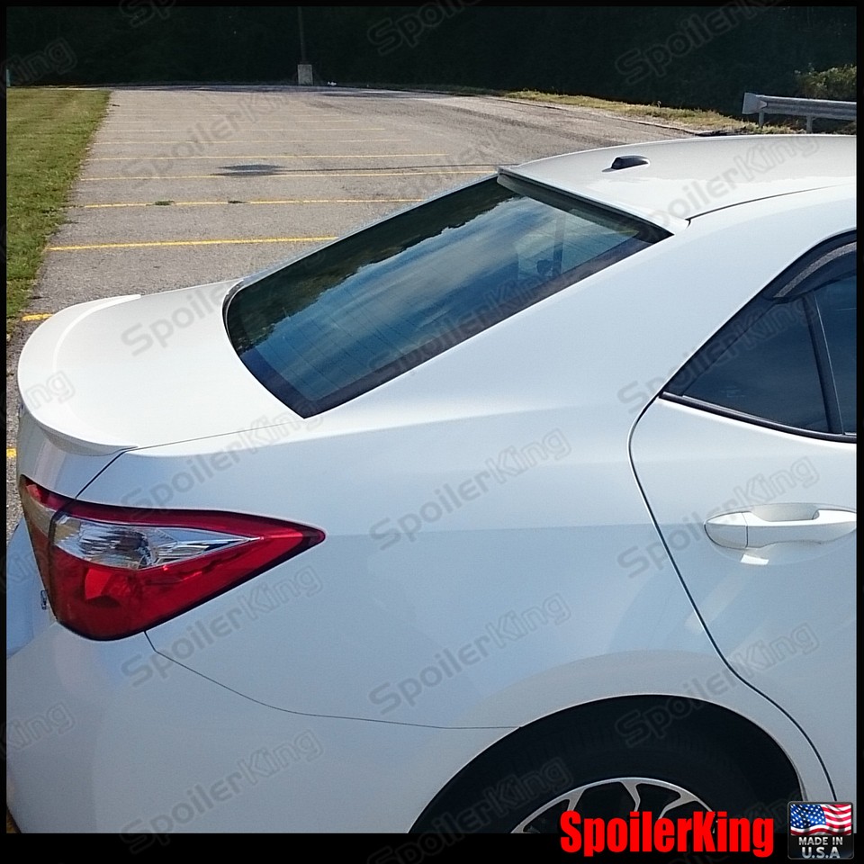 Rear Roof Spoiler Window Wing Fits Toyota Corolla 2014-2019 SpoilerKing ...