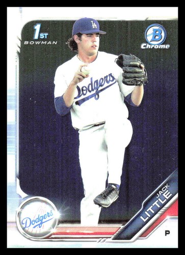 2019 Bowman Chrome Draft Jack Little BDC-43 Los Angeles Dodgers | eBay