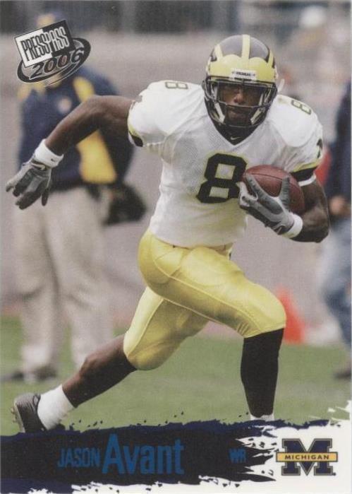 2006 Press Pass - Jason Avant #B19 Blue (RC) for sale online | eBay