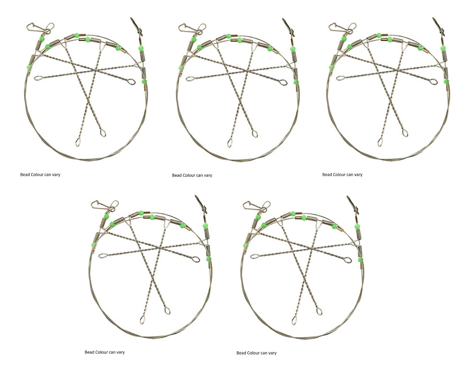 Paternoster Boom 4 Arms Sea Fishing Beach Casting Wire Anti-Tangle ...