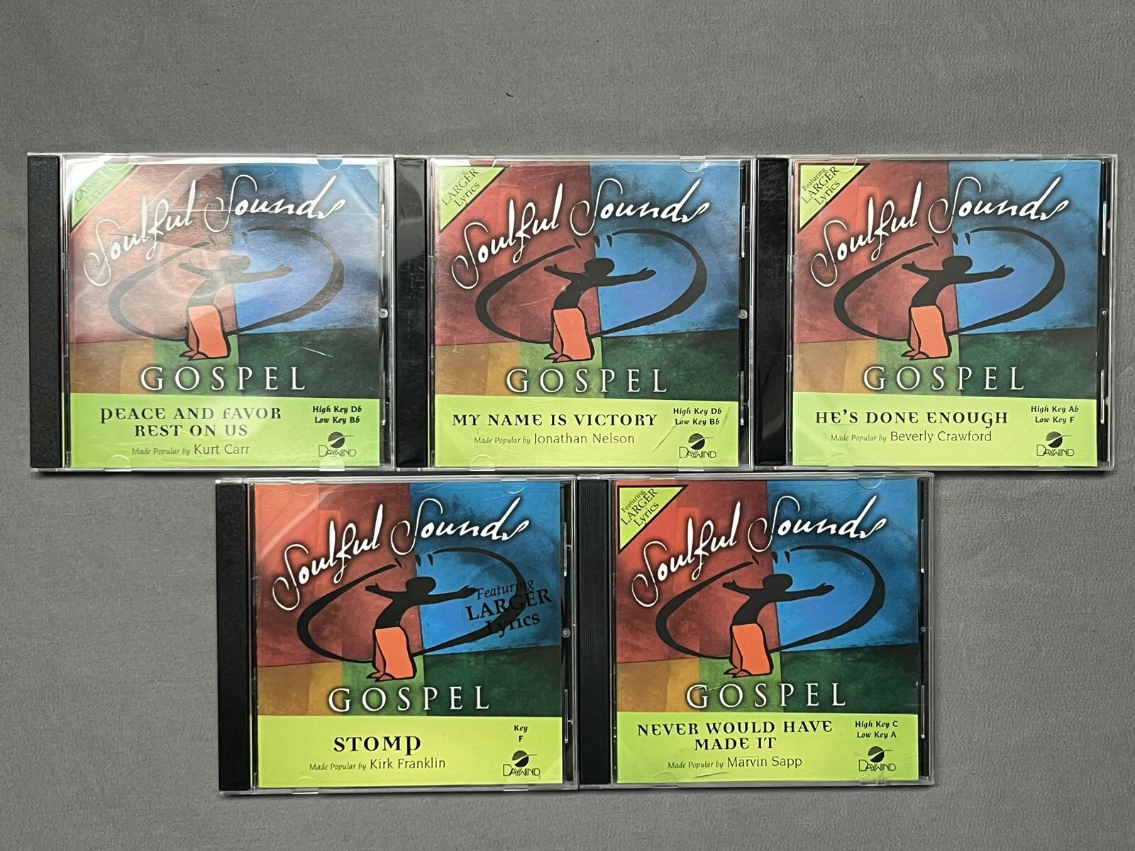 Lot of 5 Soulful Sounds Gospel CDs Daywind | eBay