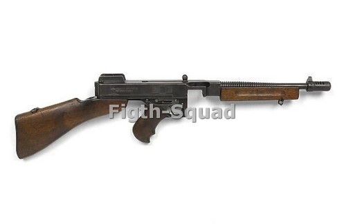 WW2 Picture Photo US Sub Machine Gun Thompson 45 M1928A1 8083 | eBay
