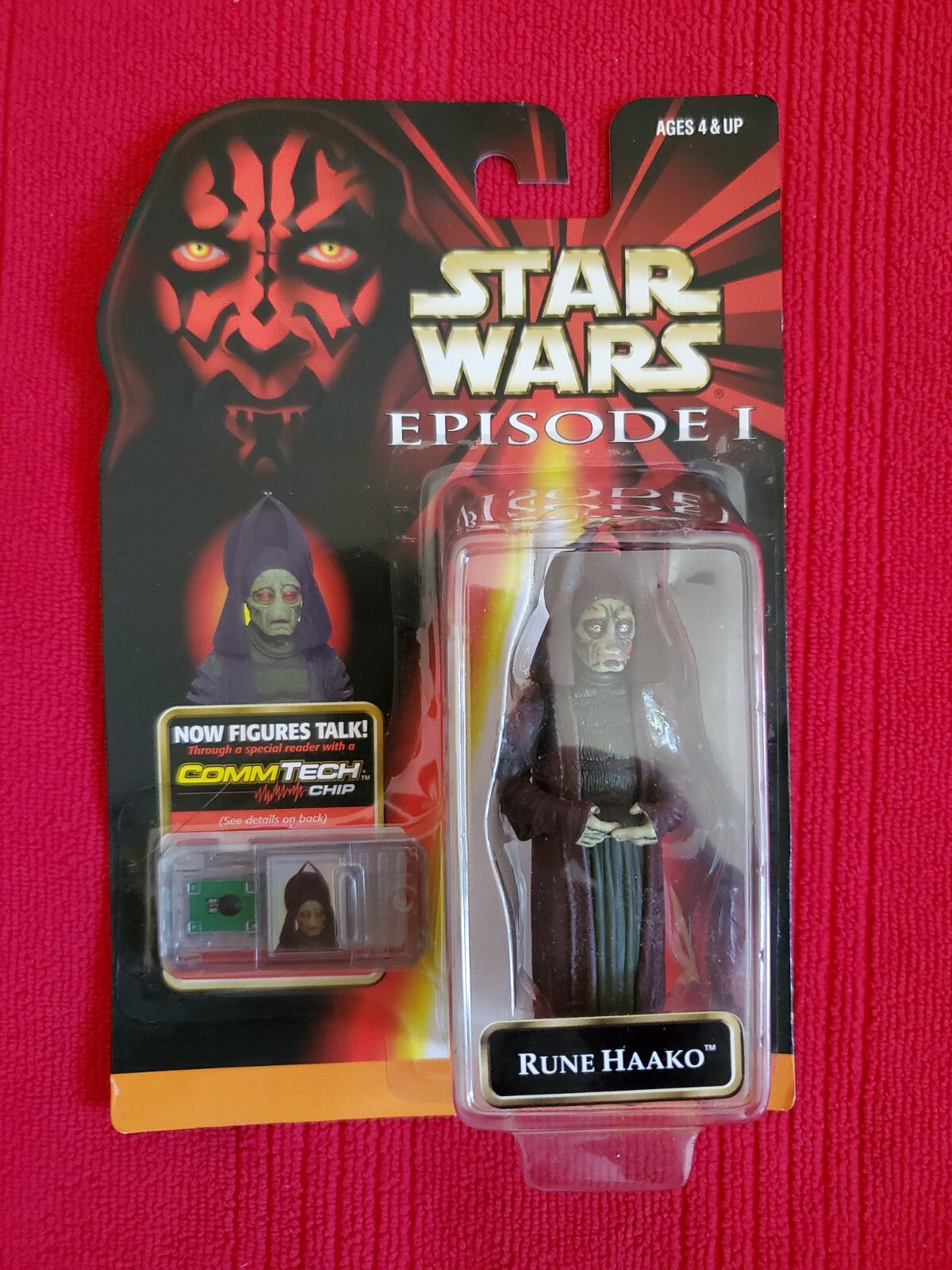Star Wars Episode 1 Collection 2 Rune Haako with CommTech Chip No ...