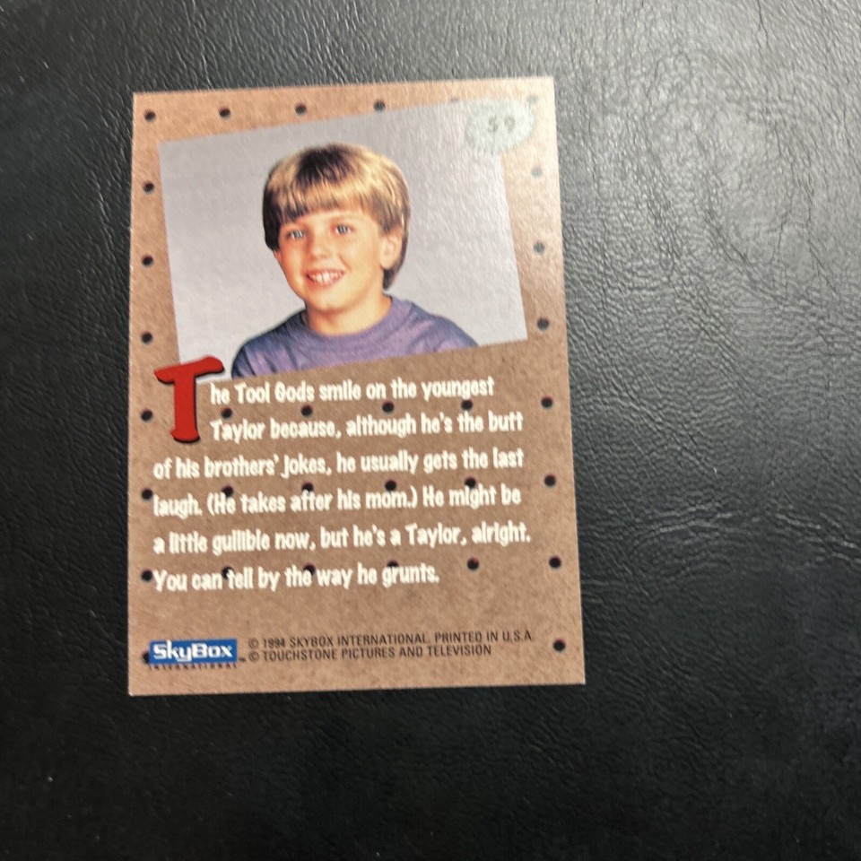 Jb14 Home Improvement Skybox 1994 #59 Mark Taylor Taran Noah Smith | eBay