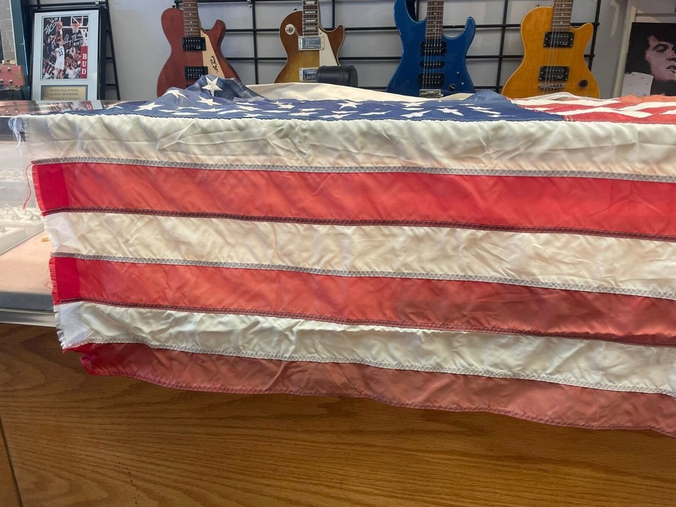US Flag 49 Star NIB 58'-30" Nylon Flag 1959 | eBay