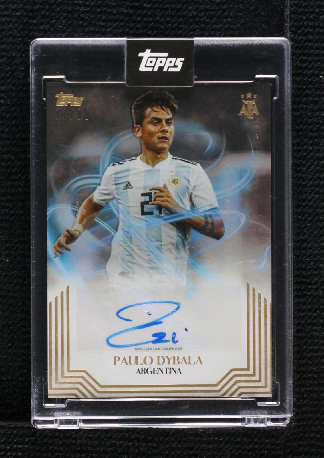 2025 Topps Leyendas Argentinas - Autographs Paulo Dybala Foil /99 (AU ...