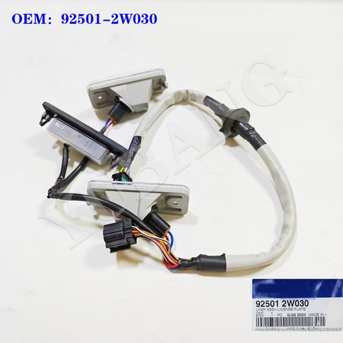 OEM 92501-2W030 For Santa Fe Sport 2013-2018 License Plate Light Lamp ...