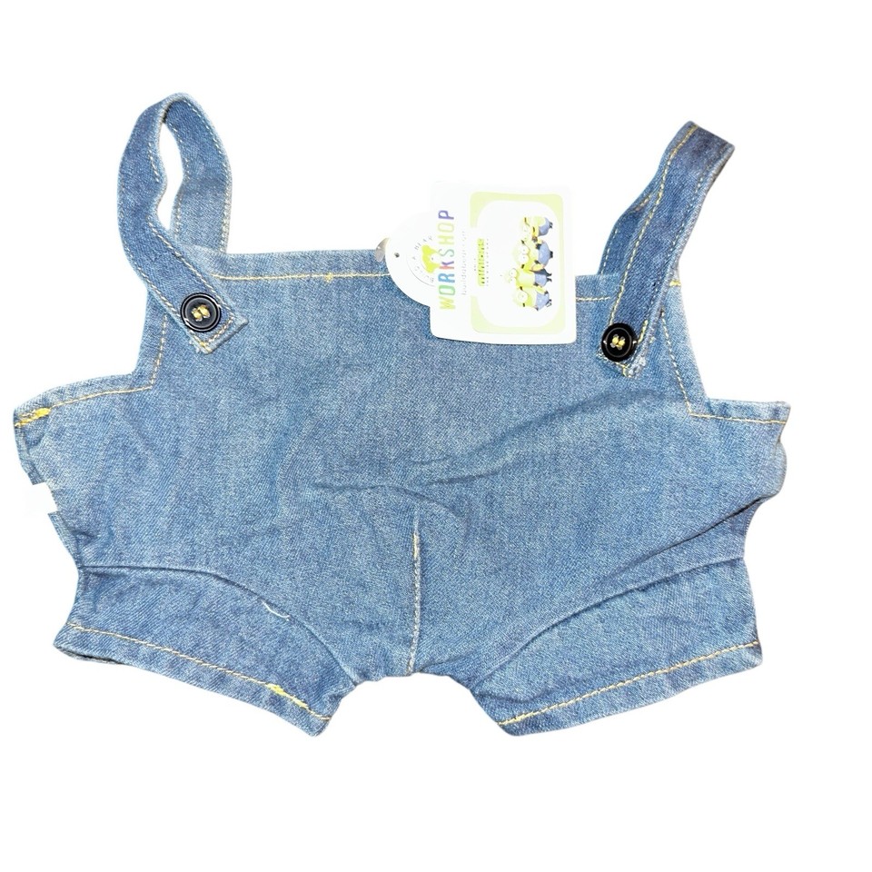 Build A Bear Overalls Denim Jeans Minions outfit coveralls New | eBay