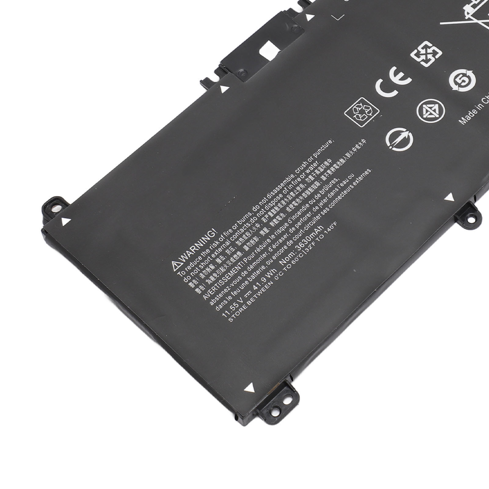 HTO3XL Laptop Replacement Battery 3630mAh Li Battery For Pavilion 14 15 ...