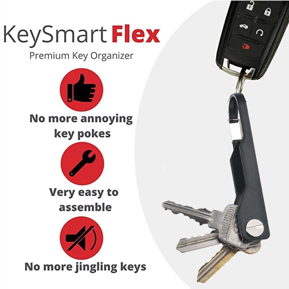 Mini Smartkey Keyholder Black Blue Red Key Holder Portable Clip Ring | eBay