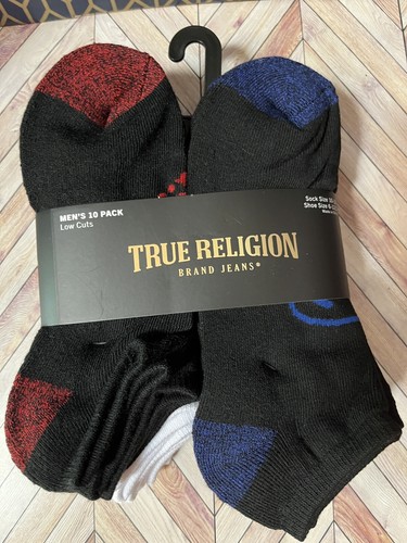 True Religion 10 Pack Athletic Crew Socks | eBay