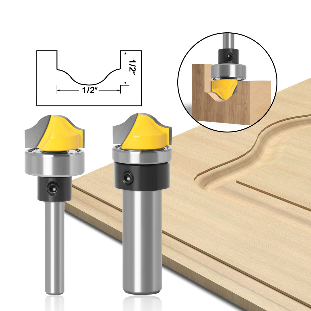 3/4"Faux Panel Ogee Groove Router Bit 1/4" 1/2''8" 12mm Shank ...