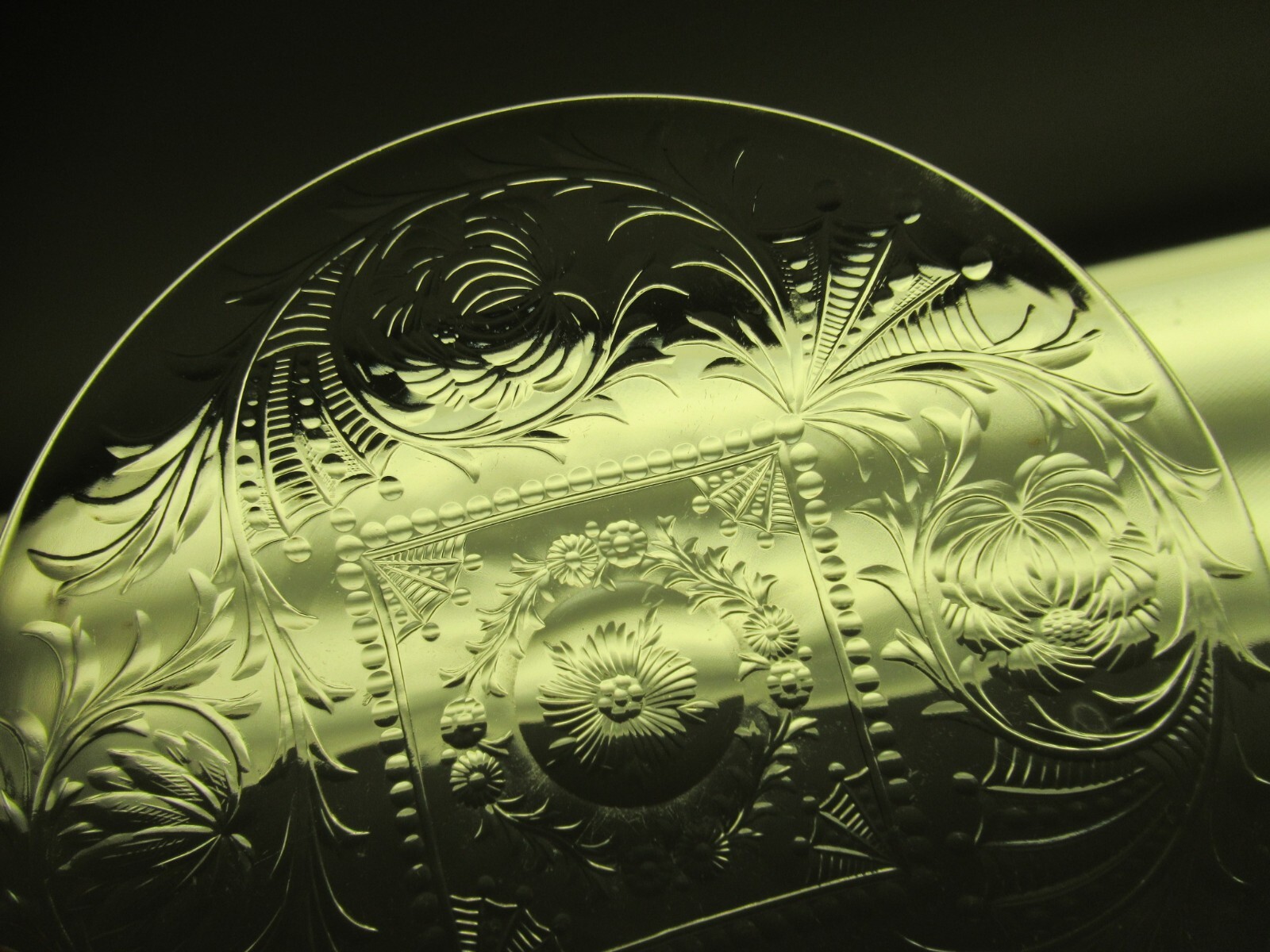 8pc Antique Webb Corbett spider web cut glass crystal bowls & under ...