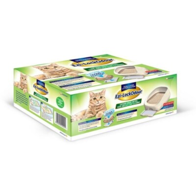 Ezi Lockodour Dual Layer Cat Litter System Odour Control 9312818004271 ...