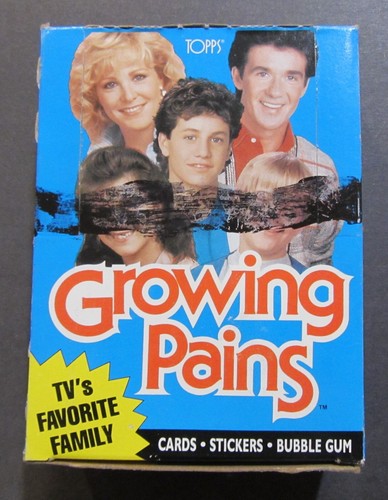 Growing Pains Vintage TV Show 1988 Topps Full Trading Card Box 36 Wax ...