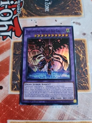 Earthbound Servant Geo Grasha Super Rare MZMI-EN031 1st Edition NM | eBay