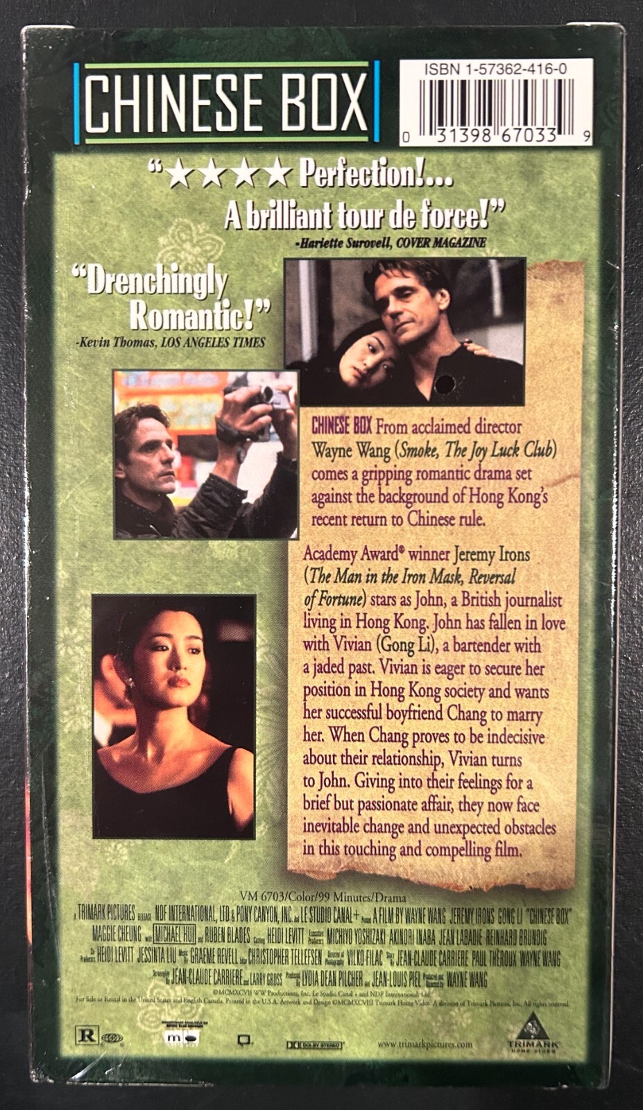 Chinese Box (VHS, 1998) for sale online | eBay