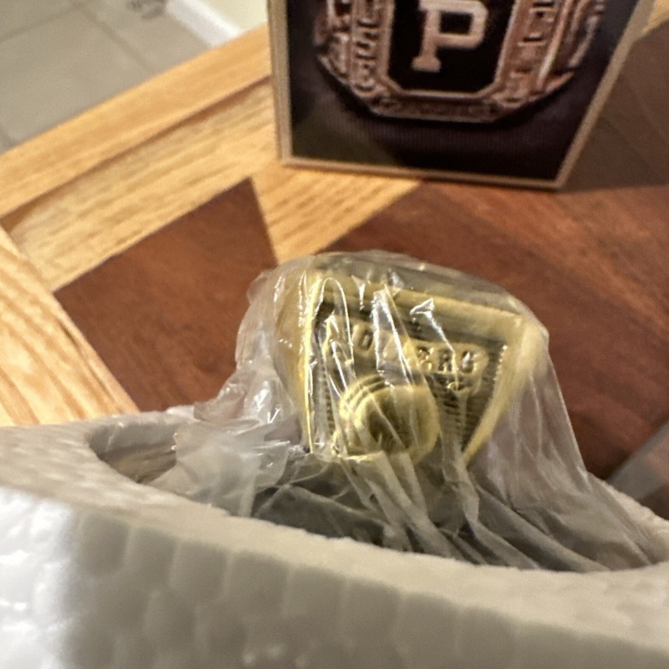 Purdue Boilermakers Football 1967 Rose Bowl Replica Championship Ring ...