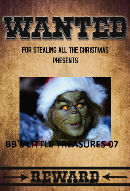 HOW THE GRINCH STOLE CHRISTMAS JIM CARREY MINI WANTED POSTER 5 X 7 ...